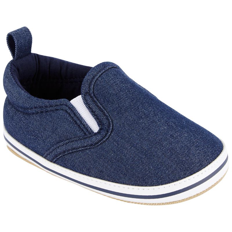Blue Baby Slip-On Soft Shoe | carters.com