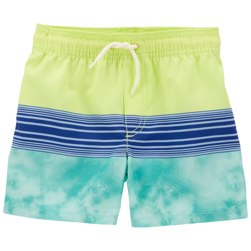 Neon Toddler Colorblock Swim Trunks | carters.com