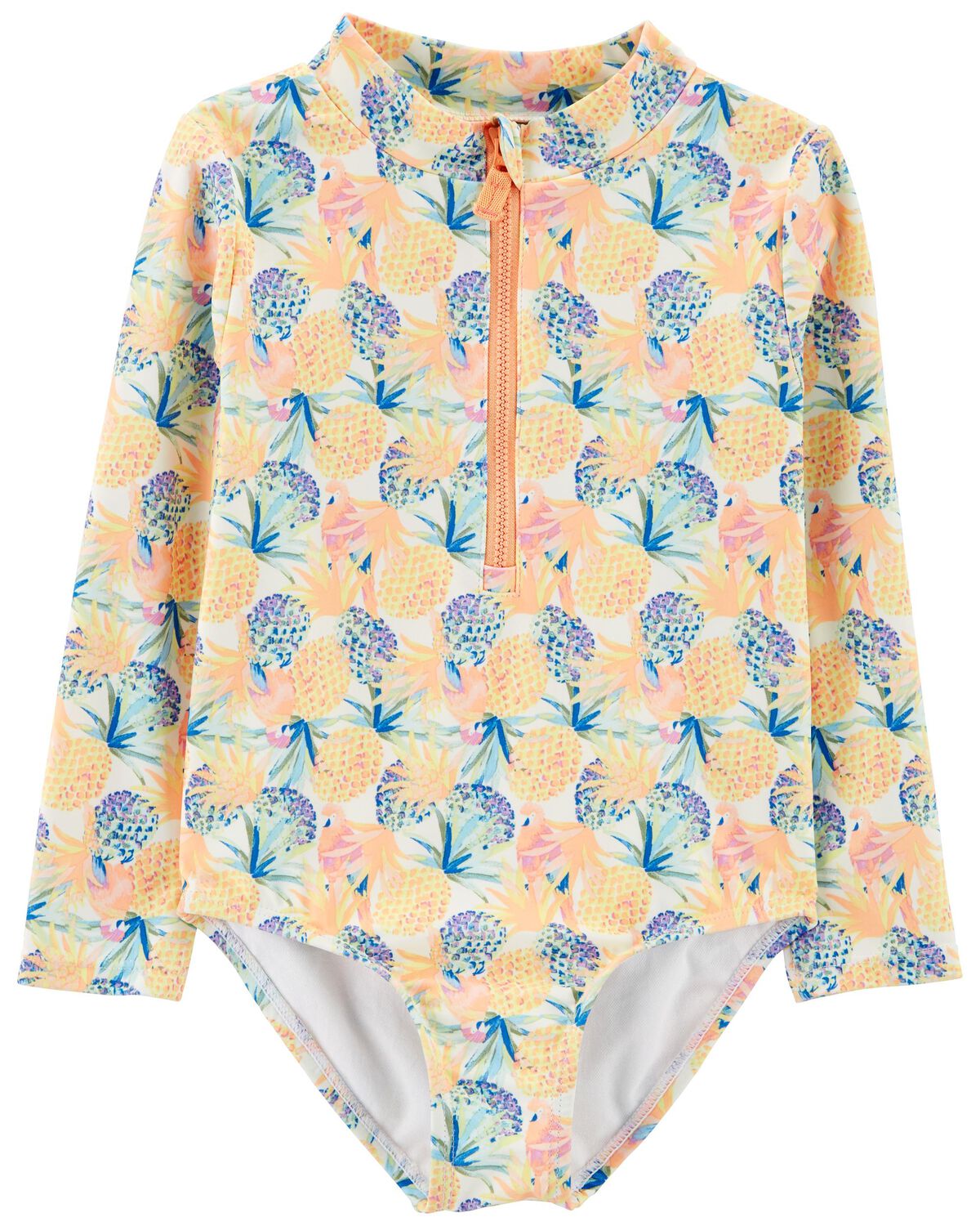Multi Toddler 1-Piece Pineapple Swim Rashguard | carters.com Multi Toddler 1-Piece Pineapple Swim Rashguard | carters.com